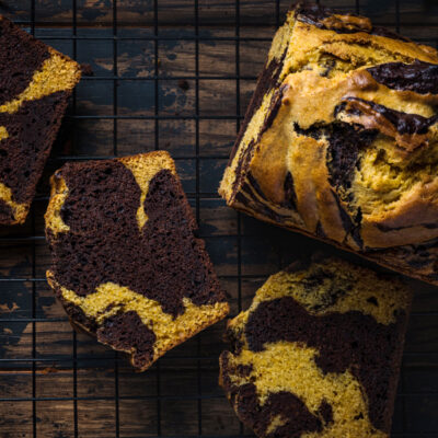 Marbled Winter Squash Loaf - Here In The Midst