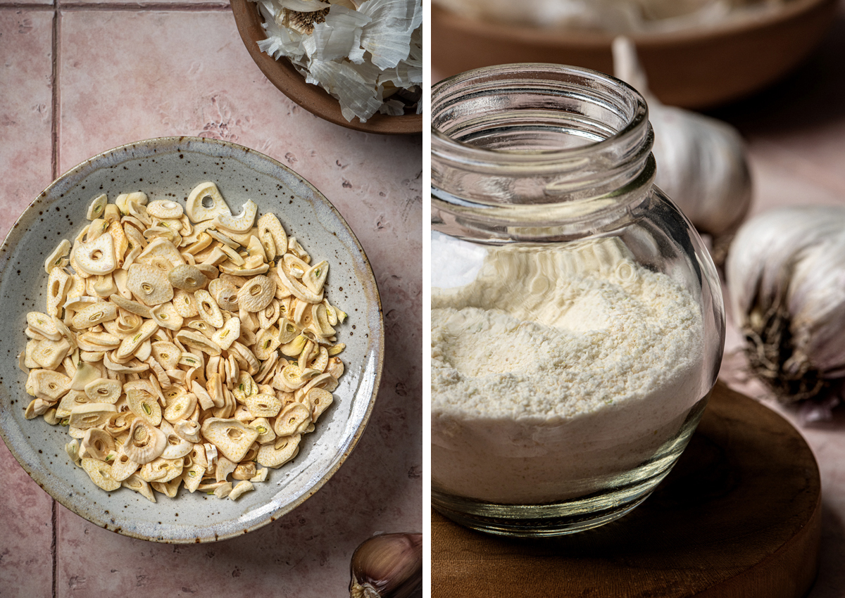 Homemade Garlic Powder - Here In The Midst